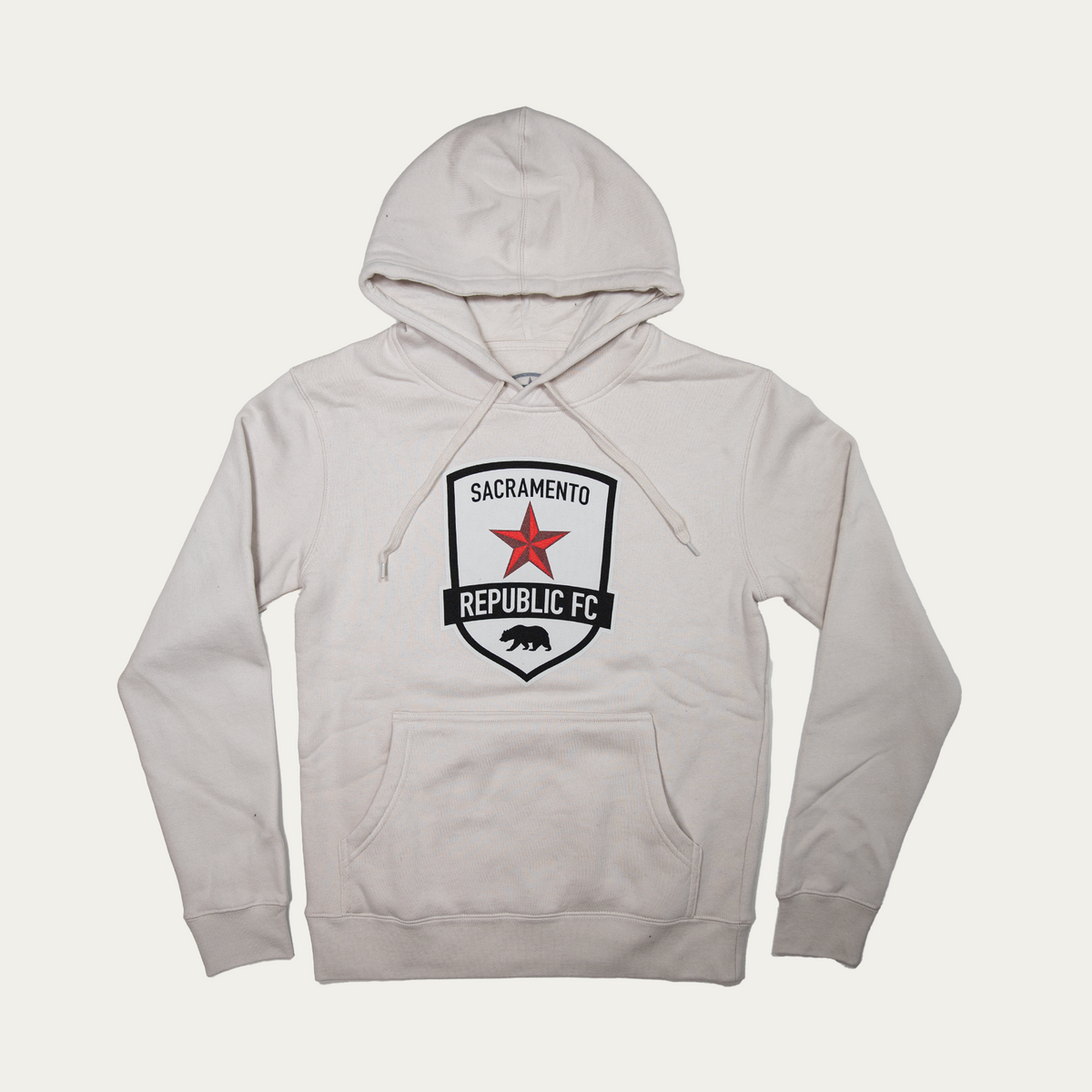 Primary Crest Hoodie in Bone – Sacramento Republic FC Team Store